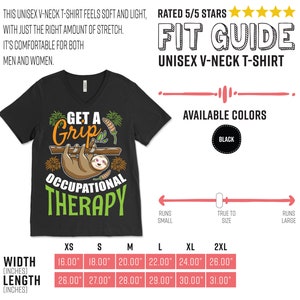 Get A Grip Occupational Therapy Sloth Lover T-shirt, OT Therapist Gifts ...