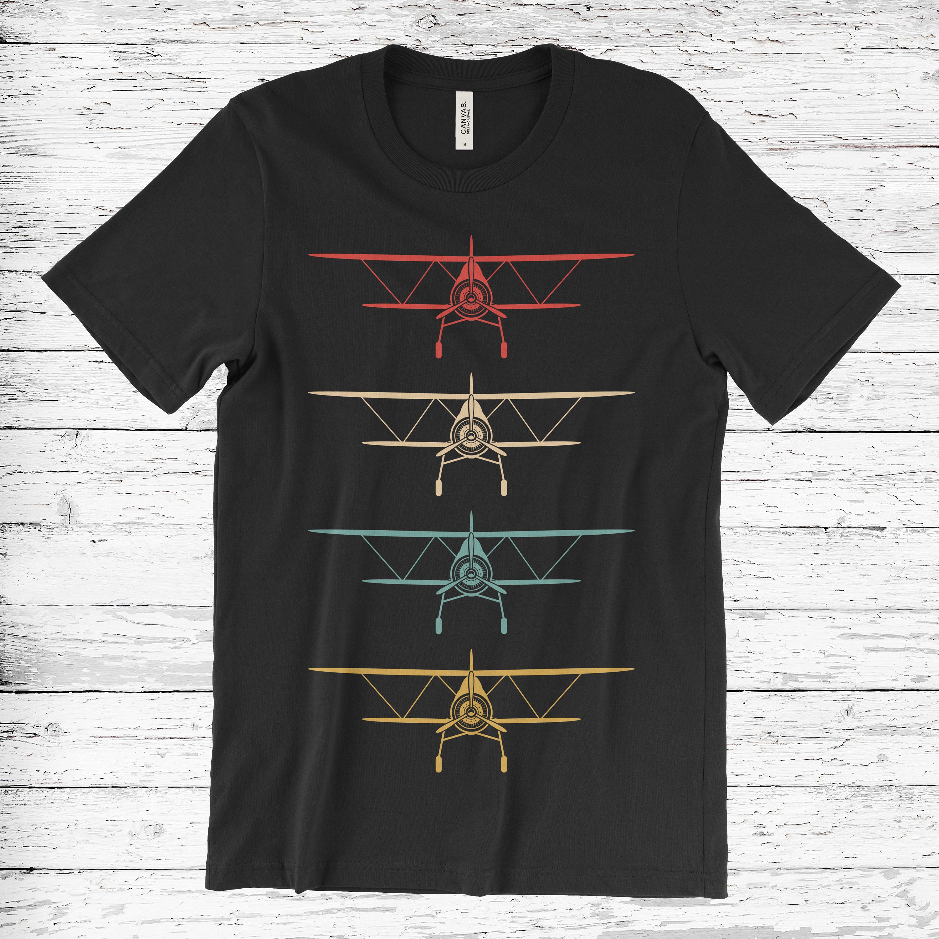 Pilot Vintage T-shirt, Gift for Pilot, Funny Pilots Shirt, Airplane ...