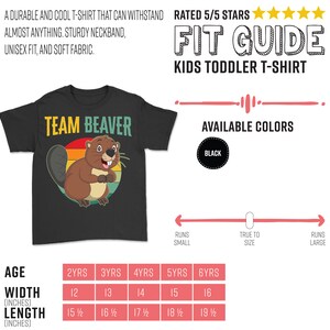 Beaver Vintage Retro T-shirt, Beavers Lover Gifts, Cute Rodents River ...