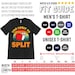 Bowling Too Legit to Split Ball Pin Funny T-shirt, Bowling Player Gift ...