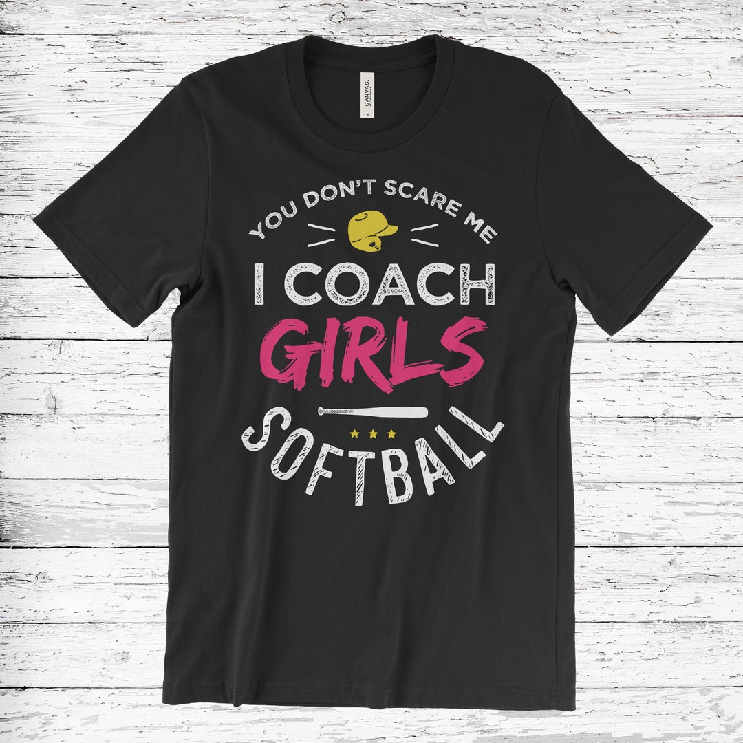 Softball Coach T-shirt, Softball Gifts, Softball Birthday Present ...