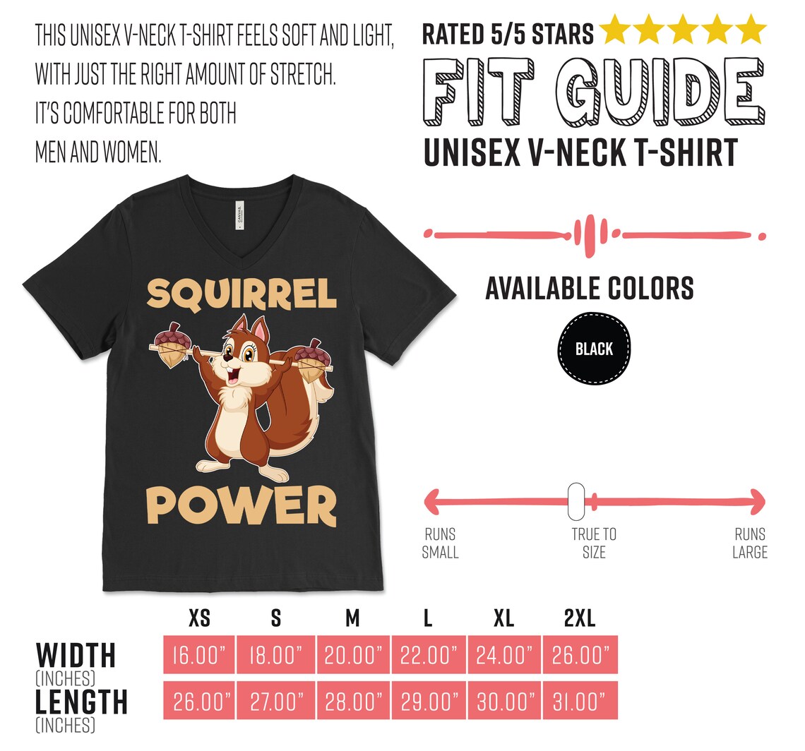 Cute Squirrel Power Squirrels Gift T-shirt Bodybuilding - Etsy UK