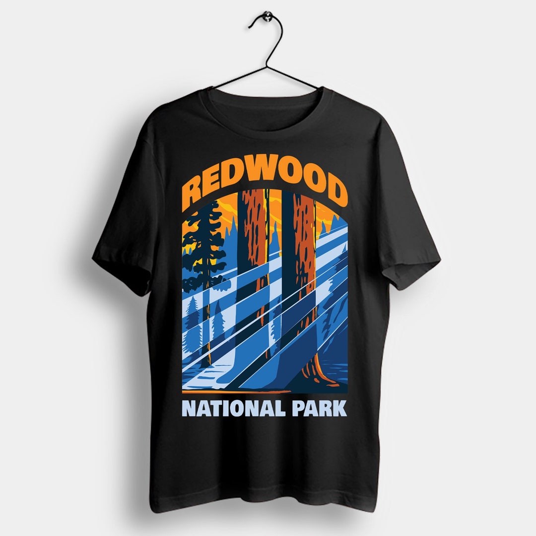 Redwood National Park US Vintage T-shirt, USA California Parks Lover ...