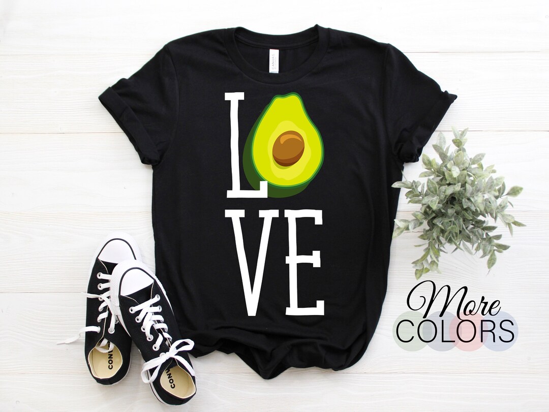 Avocado T-shirt, Vegan Shirt, Avocado Lover, Avocado Tank Top, Avocado ...