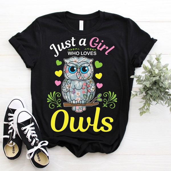 Owl T Shirt - Etsy