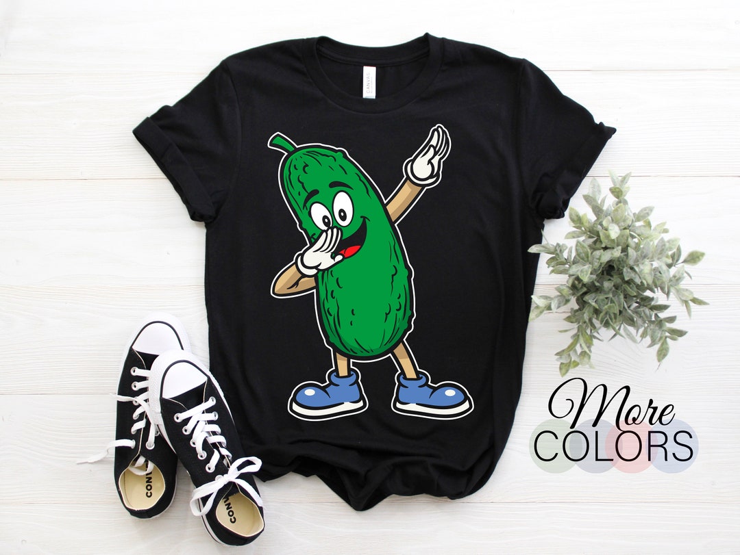 Dabbing Pickle Lustiges Pickles Liebhaber T-Shirt, Liebe Gurke Geschenk ...