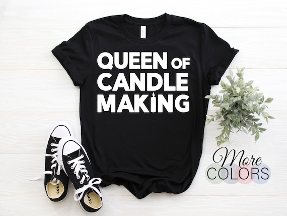 Candle Making Women's T-shirt Candle Making Shirt Candle - Etsy