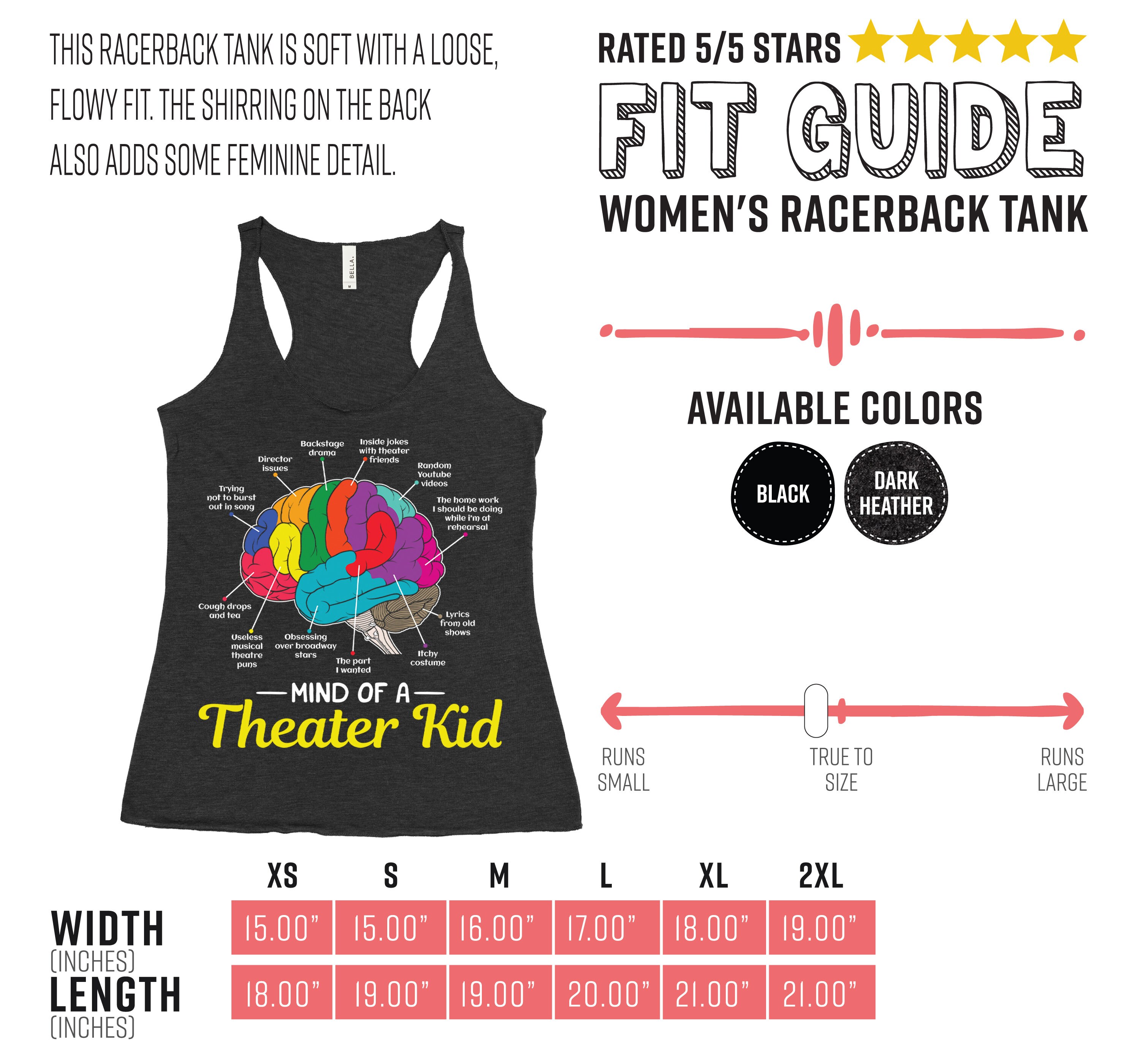Mind of Theatre Kid T-shirt, Musical Drama Actor Actress Gift, Broadway ...