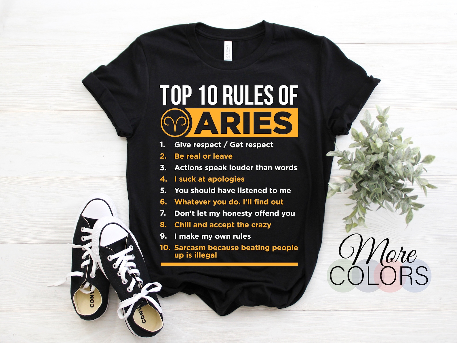Aries Horoscope Zodiac Facts Traits Rules Astrological Sign T-shirt ...