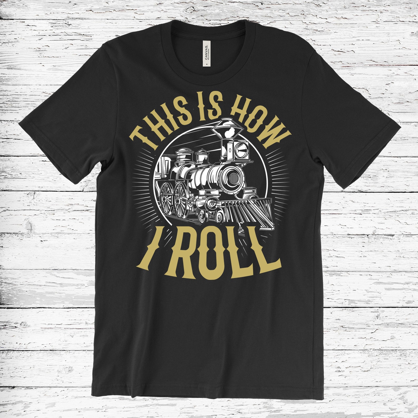 Train T-shirt Train T Shirts Railroad Shirt Train Tshirt - Etsy