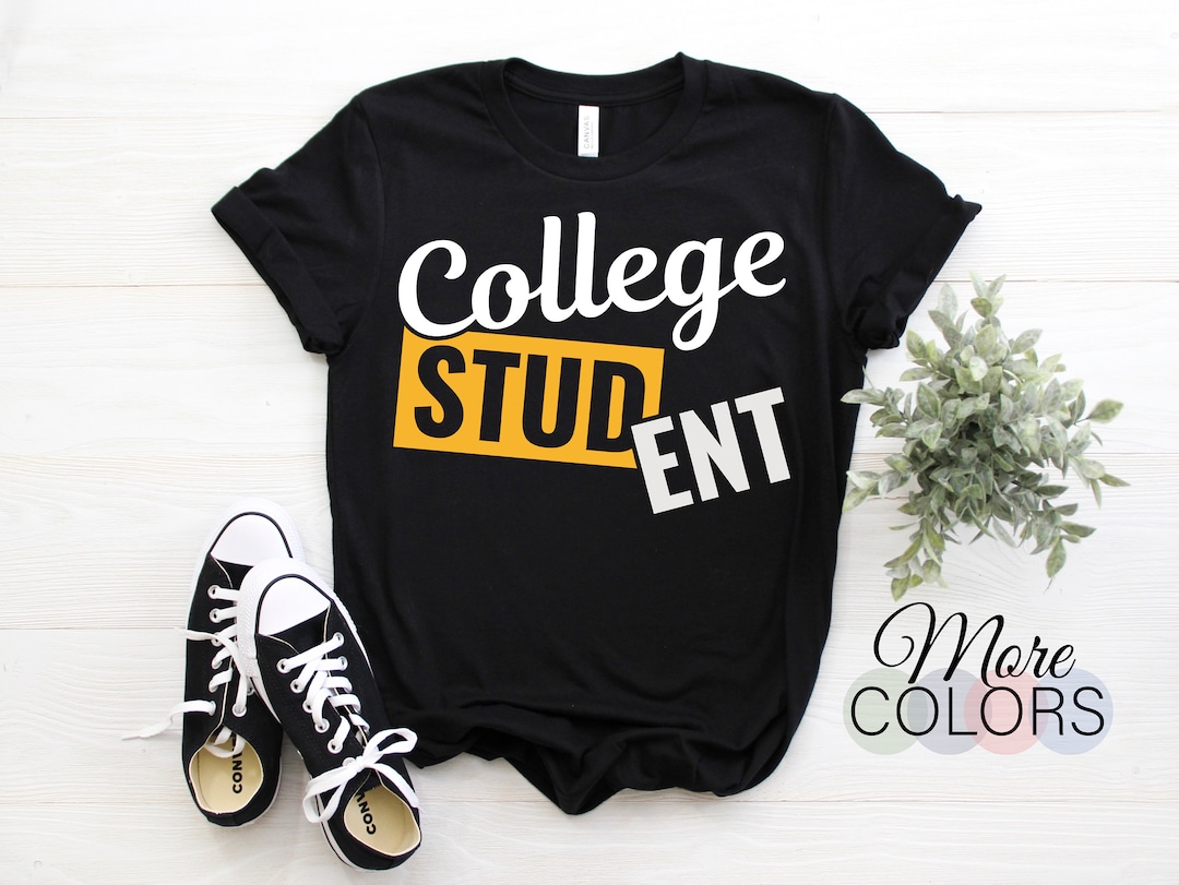 College Student Stud Funny College Apparel Gift T-shirt, -ent Crossed ...