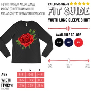 Single Red Roses Flower of Cute Red Roses Flower Gardening T-shirt ...