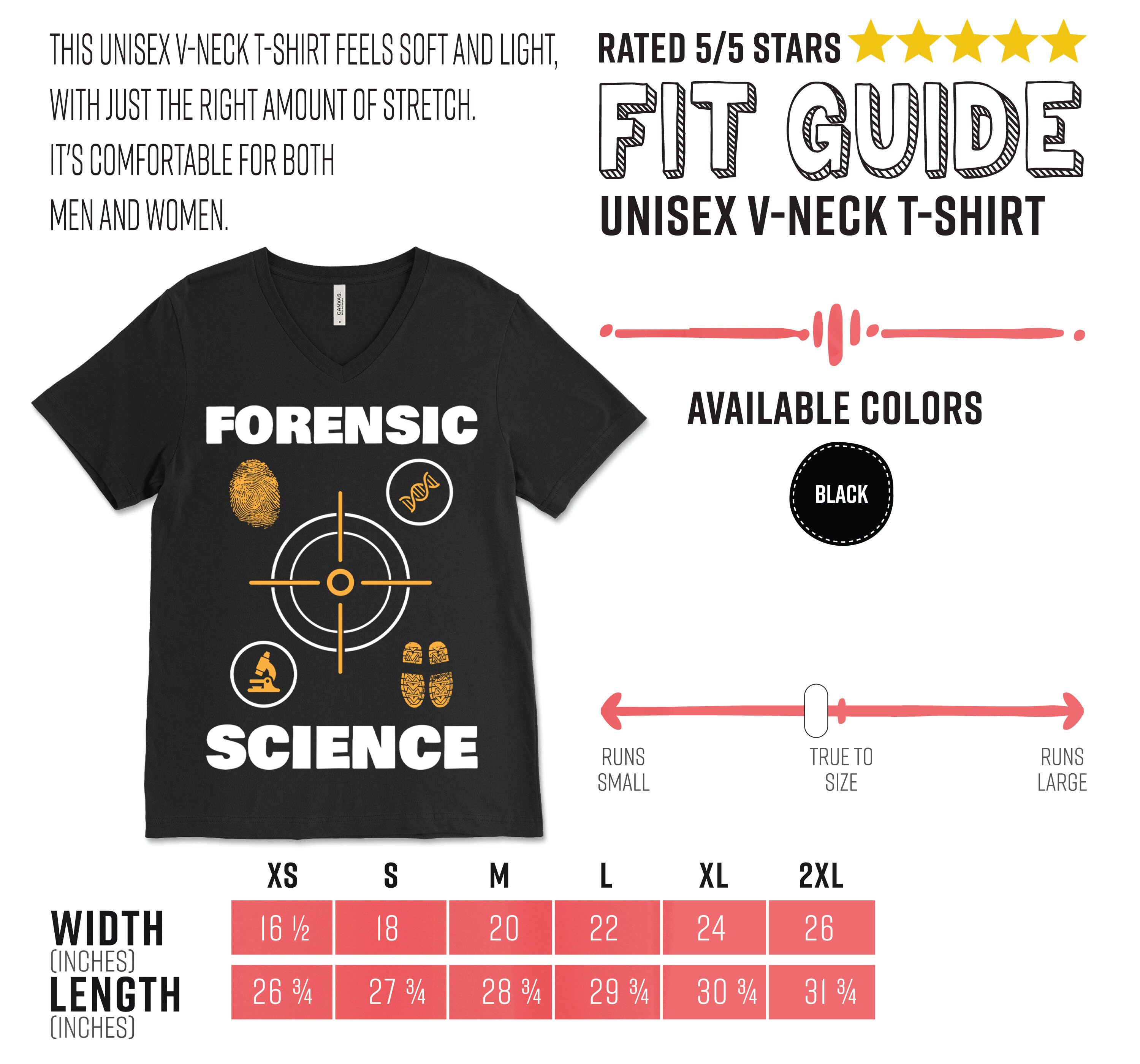 Forensic Science T-shirt, Crime Scene Evidence Tshirt, DNA Fingerprints ...