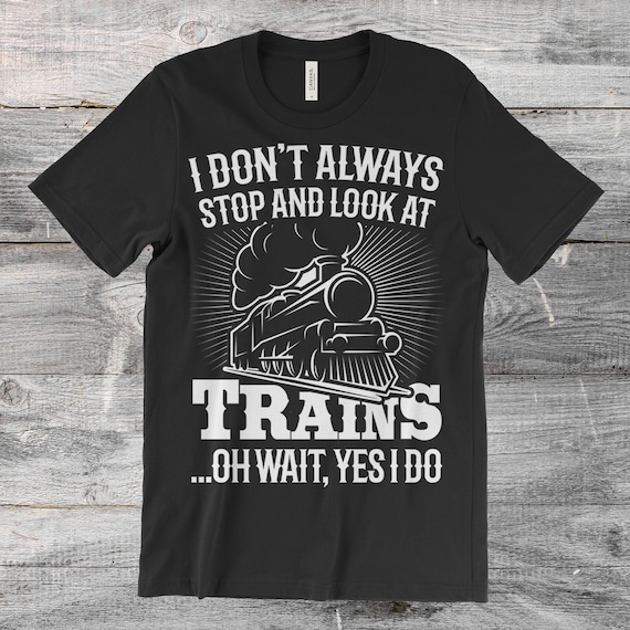 Train T-shirt Train T Shirts Railroad Shirt Train Tshirt - Etsy