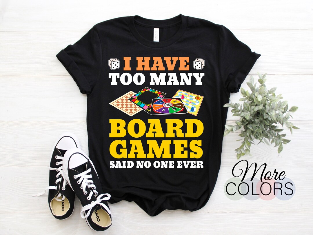 Board Game Vintage Retro Lover Gifts T-shirt, Family Gameboard Board ...