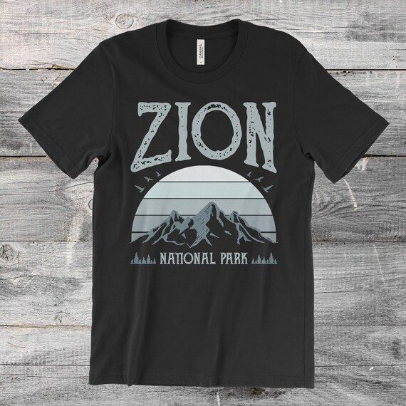 Zion National Park T-Shirt Vintage Zion Park Tee Zion Park | Etsy