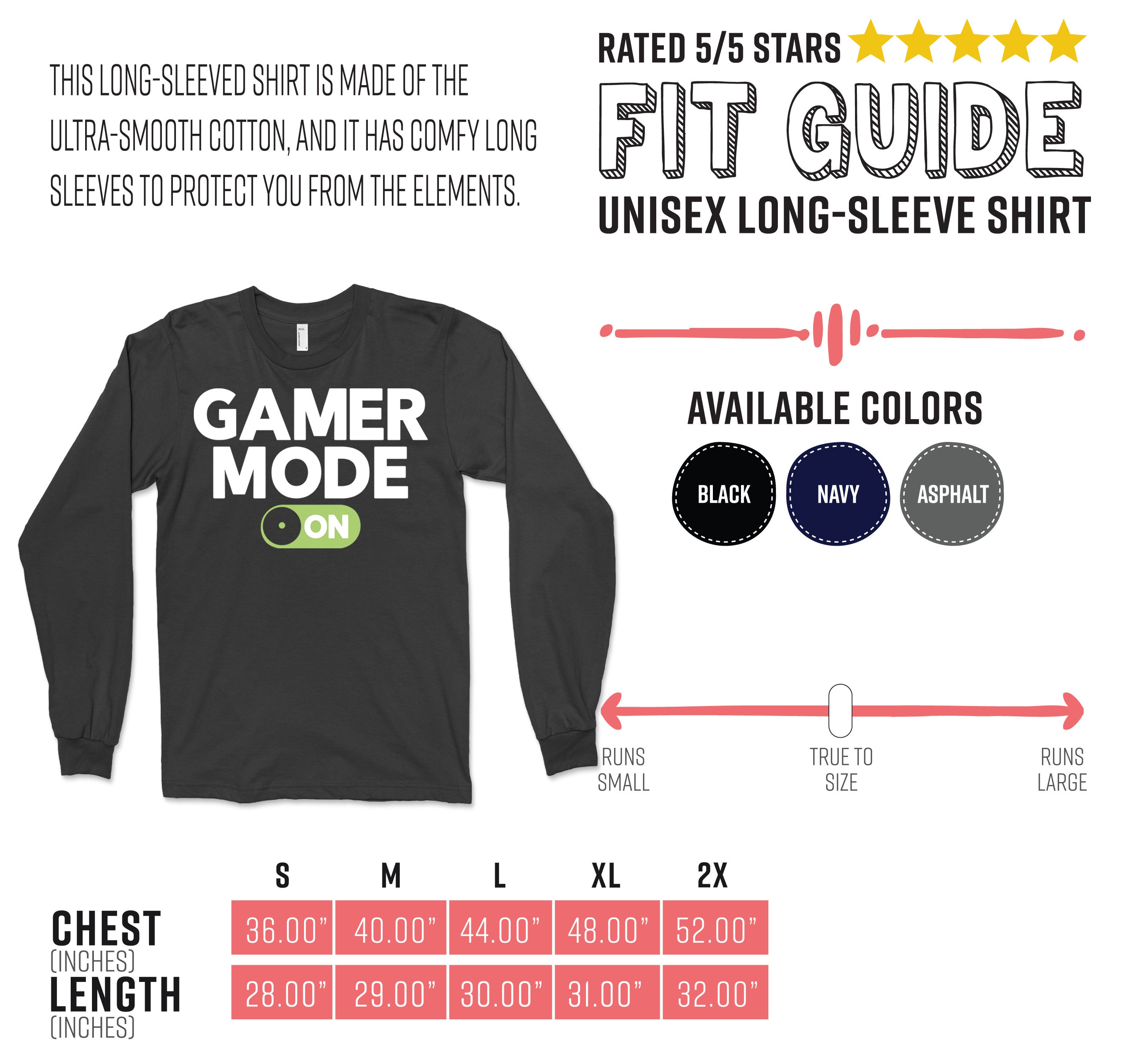 Gamer Mode Gaming Shirt Video Game Tee Playing Games Lovers - Etsy