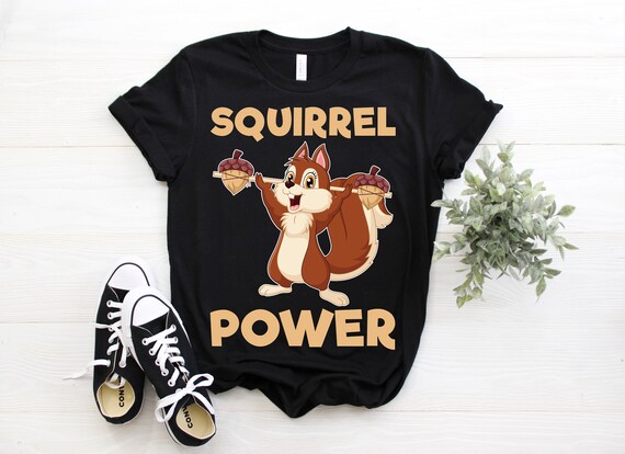 Cute Squirrel Power Squirrels Gift T-shirt Bodybuilding - Etsy UK