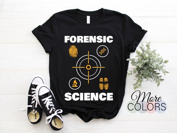 Forensic Science T-shirt Crime Scene Evidence Tshirt DNA - Etsy