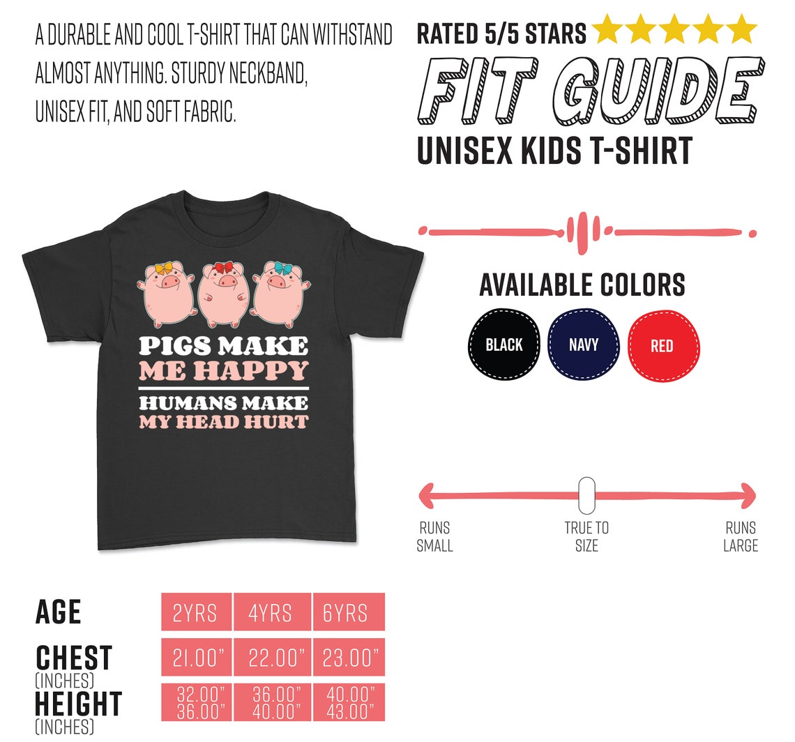 Pig Lover Gift, Pig Funny Tee, Pig T-shirt, Funny Pig T Shirts, Cute ...