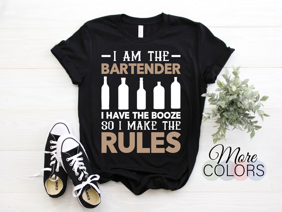 Bartender T-shirt, Bartender Gift, Bartender Tank Top, Bartender Gifts ...