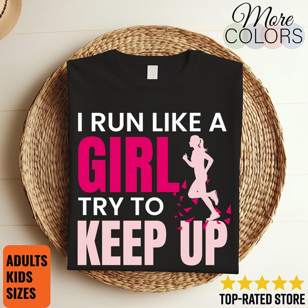 Run Like a Girl - Etsy