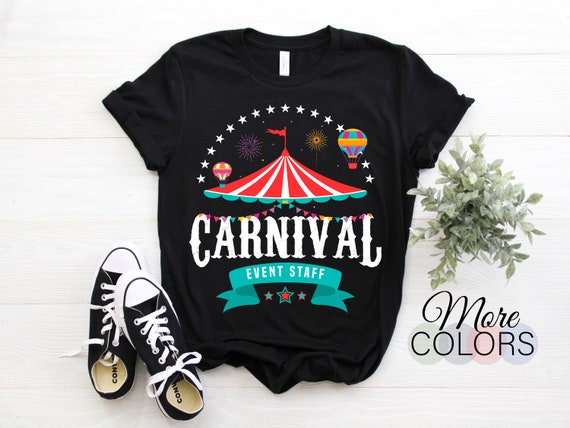 Carnival Circus Staff Costume Vintage T-shirt Clowns - Etsy