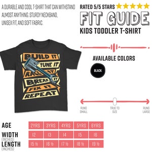 Build It Tune It Race It Break It Fix It Repeat T-shirt, Drag Racing ...