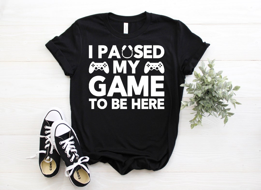 Gaming Shirt, Video Game Tee, Playing Games Lovers, Gamer Dad Son ...