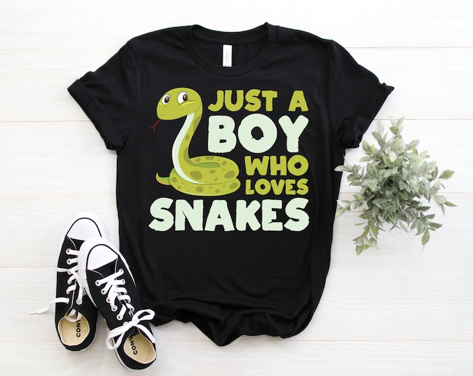 Just a Girl Who Loves Snakes T-shirt Funny Snake Shirts Cute - Etsy