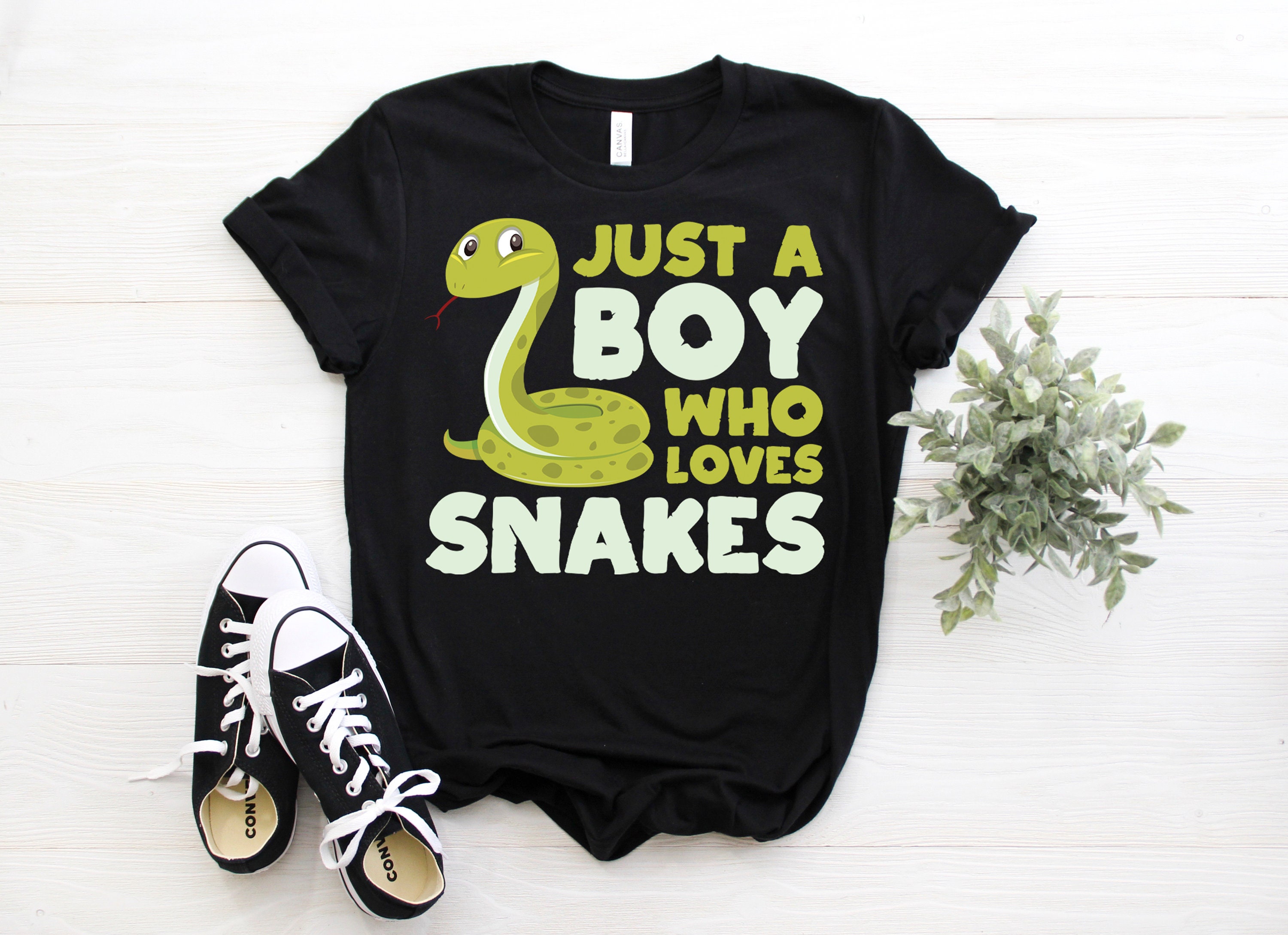 Just a Boy Who Loves Snakes T-shirt Funny Snake Shirts Cute - Etsy