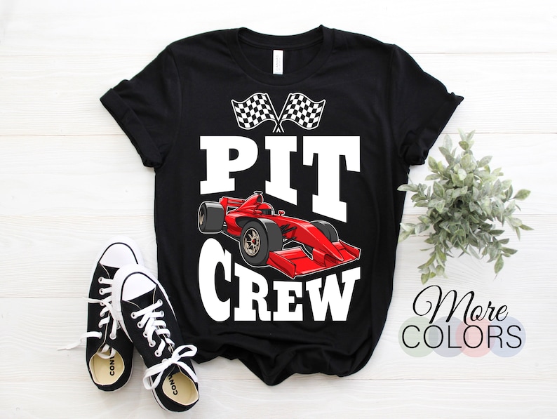 Pit Crew Racing Car Lover Gift T-shirt Hosting Race Cars | Etsy
