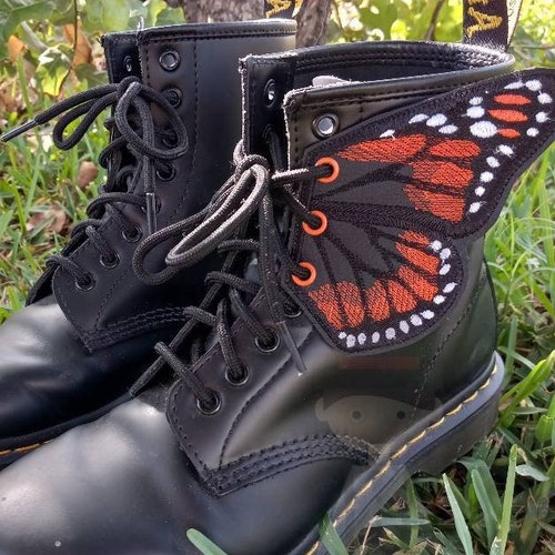 3D LARGE 8 Butterfly Wings for Shoes Boots Roller Skates - Etsy