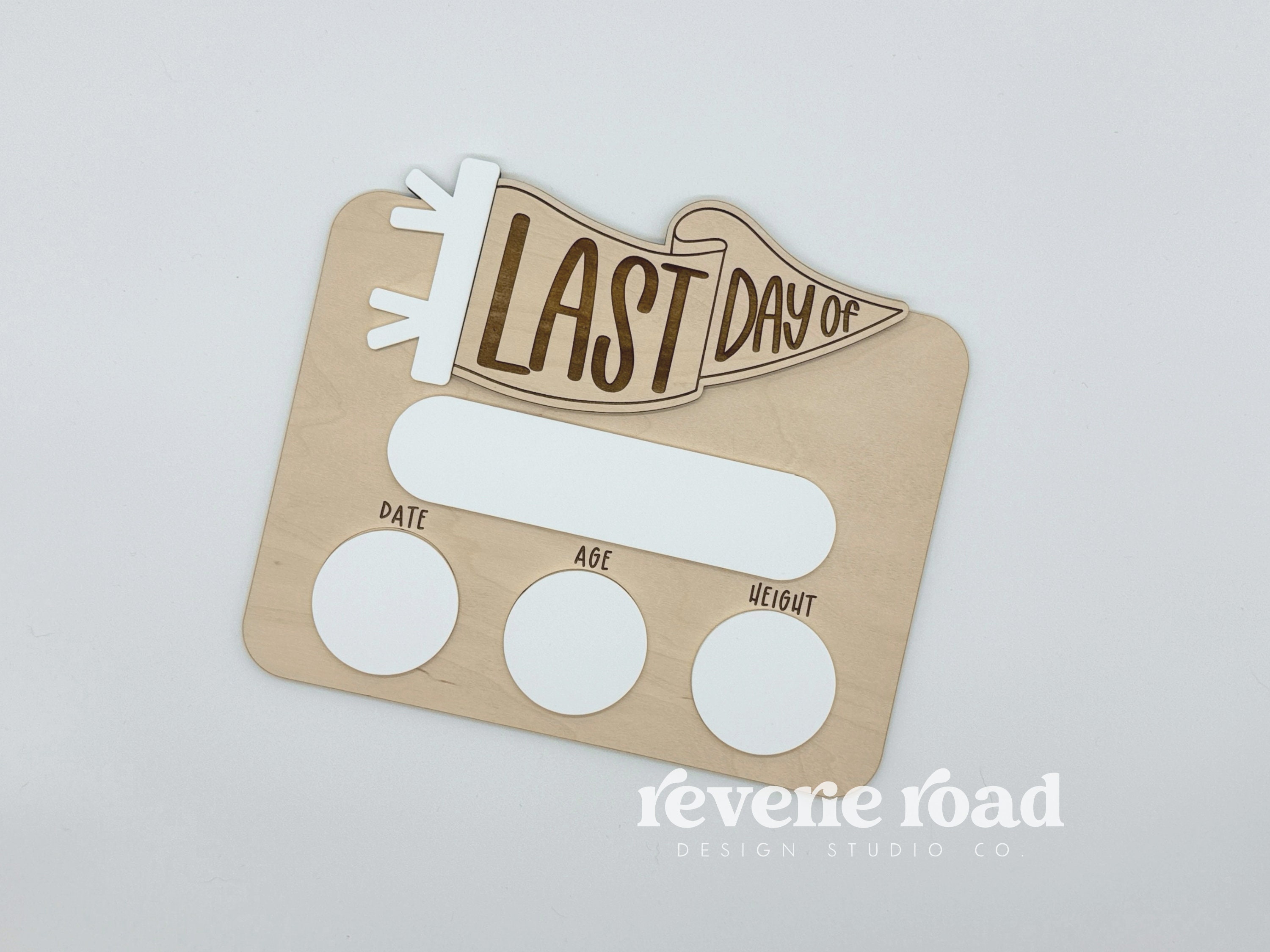 Interchangeable First/last Day of School Board Sign First Day of Sign ...