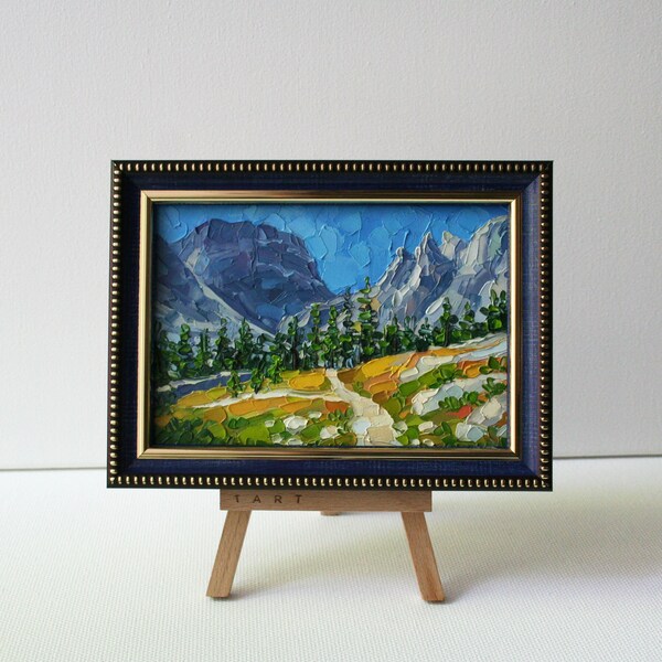 Framed 4x6 Landscape Oil Painting - Etsy