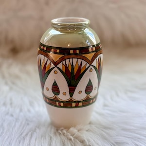 Vintage Rare Unique Collectible Sornaga Egyptian Vase Signed Ceramic ...
