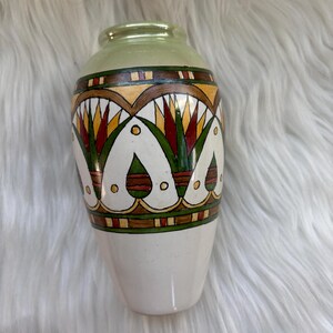 Vintage Rare Unique Collectible Sornaga Egyptian Vase Signed Ceramic ...