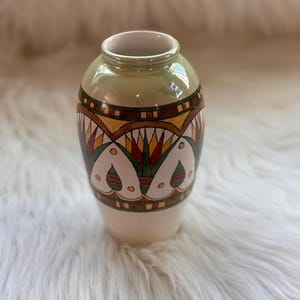 Vintage Rare Unique Collectible Sornaga Egyptian Vase Signed Ceramic ...