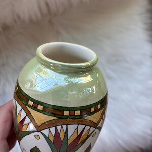 Vintage Rare Unique Collectible Sornaga Egyptian Vase Signed Ceramic ...
