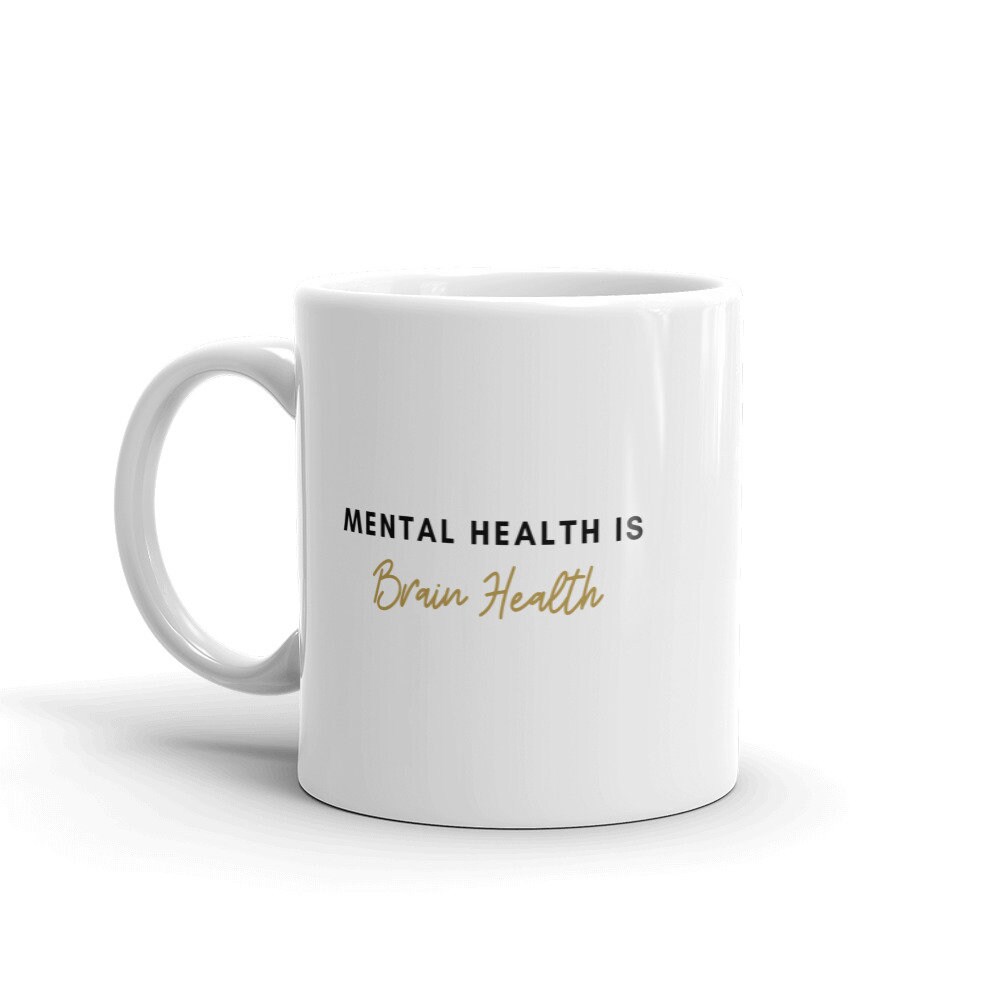 Mental Health is Brain Health Mug - Etsy
