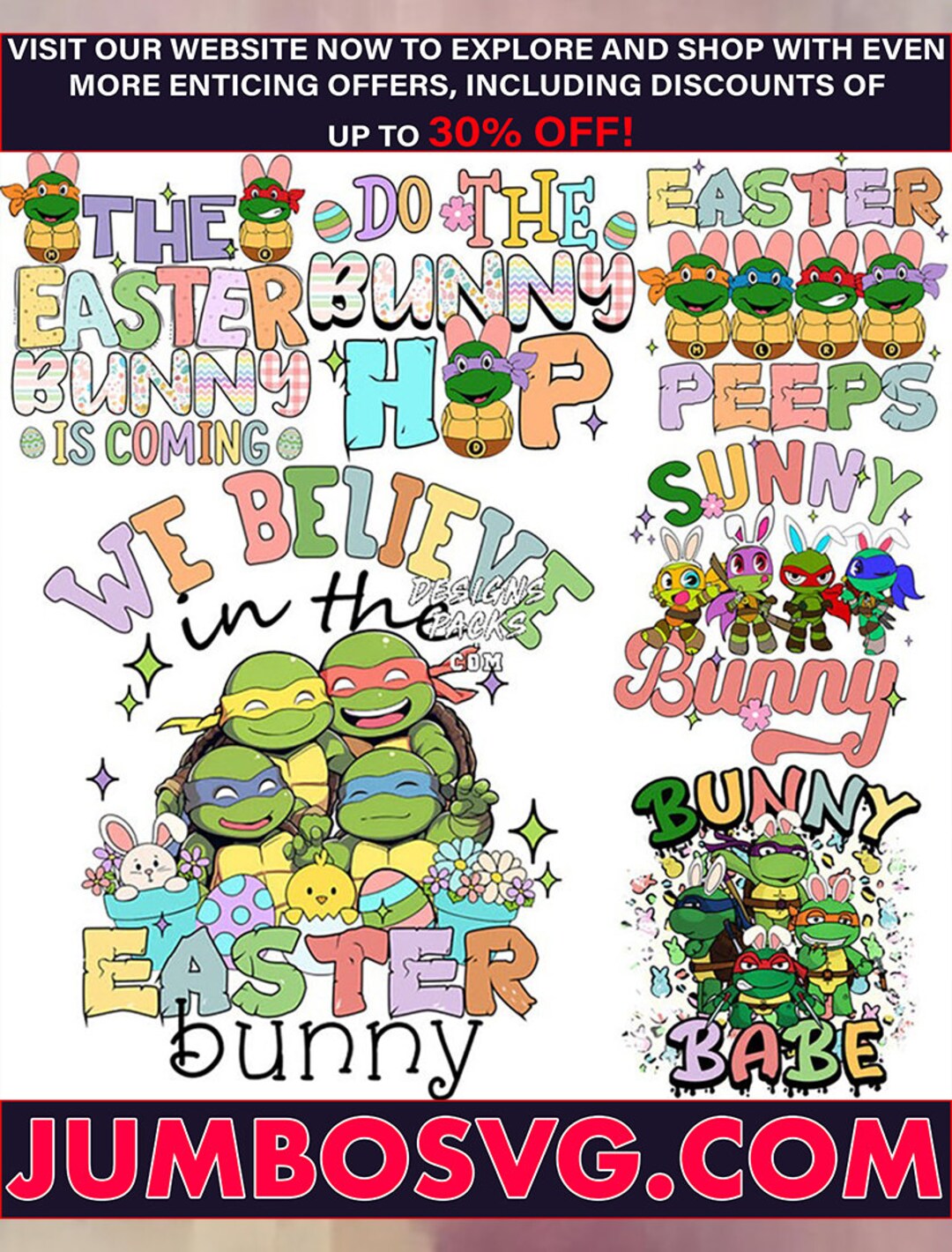 6 Easter Peeps Png, Do the Bunny Hop, Sunny Bunny Png, We Believe in ...