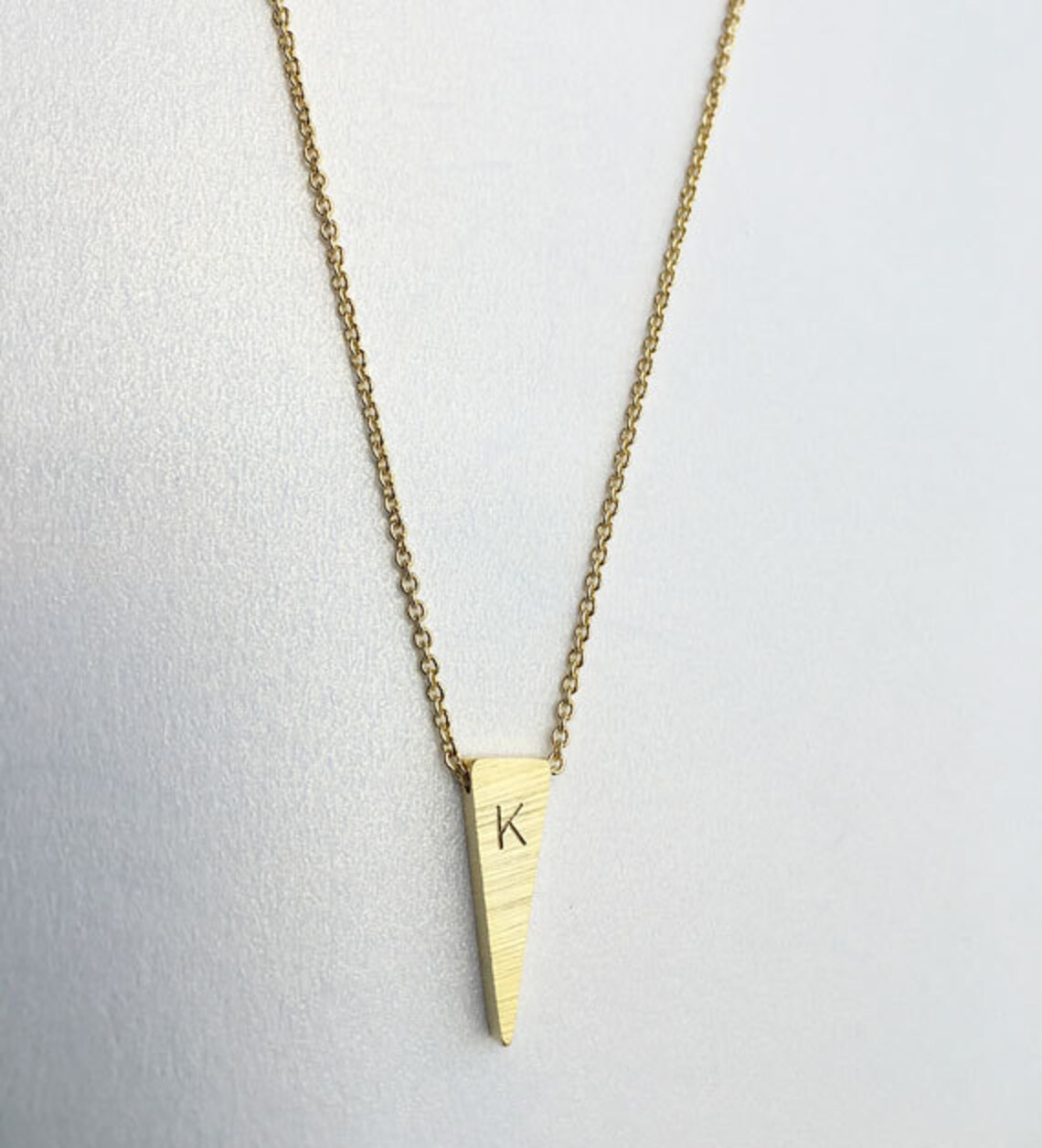 Custom Pendant Necklace personalized Necklace Gold - Etsy