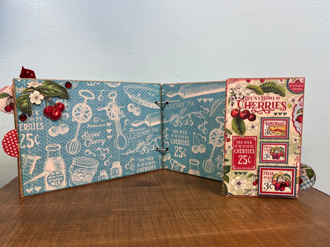 The Sweet Life Paper Bag Scrapbook Photo Album - Etsy