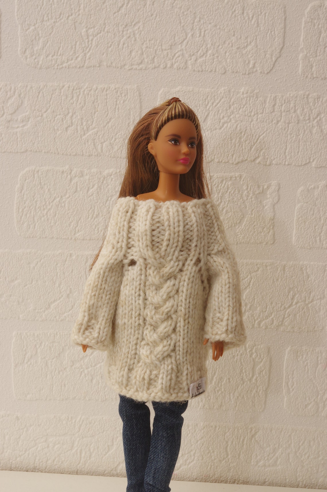 Doll Sweater for 12 Inch Doll, Oversize for Doll, Gift for Doll ...