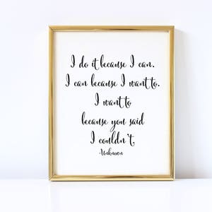 Can Do Sign, INSTANT DOWNLOAD, Printable Wall Art, Inspirational Print ...