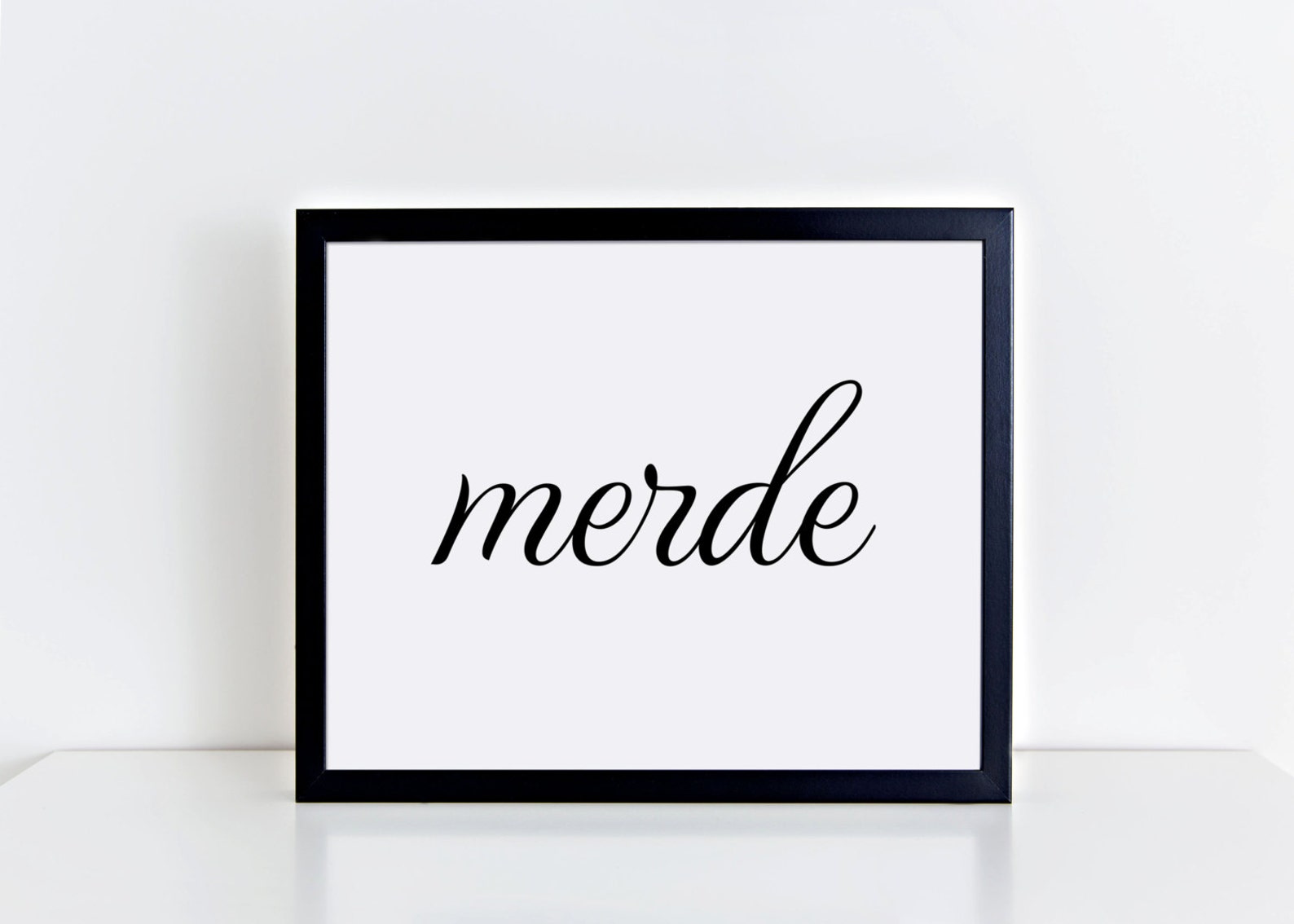 Funny Prints, Merde Sign, Funny Wall Art, Funny Wall Decor, Funny Sign ...