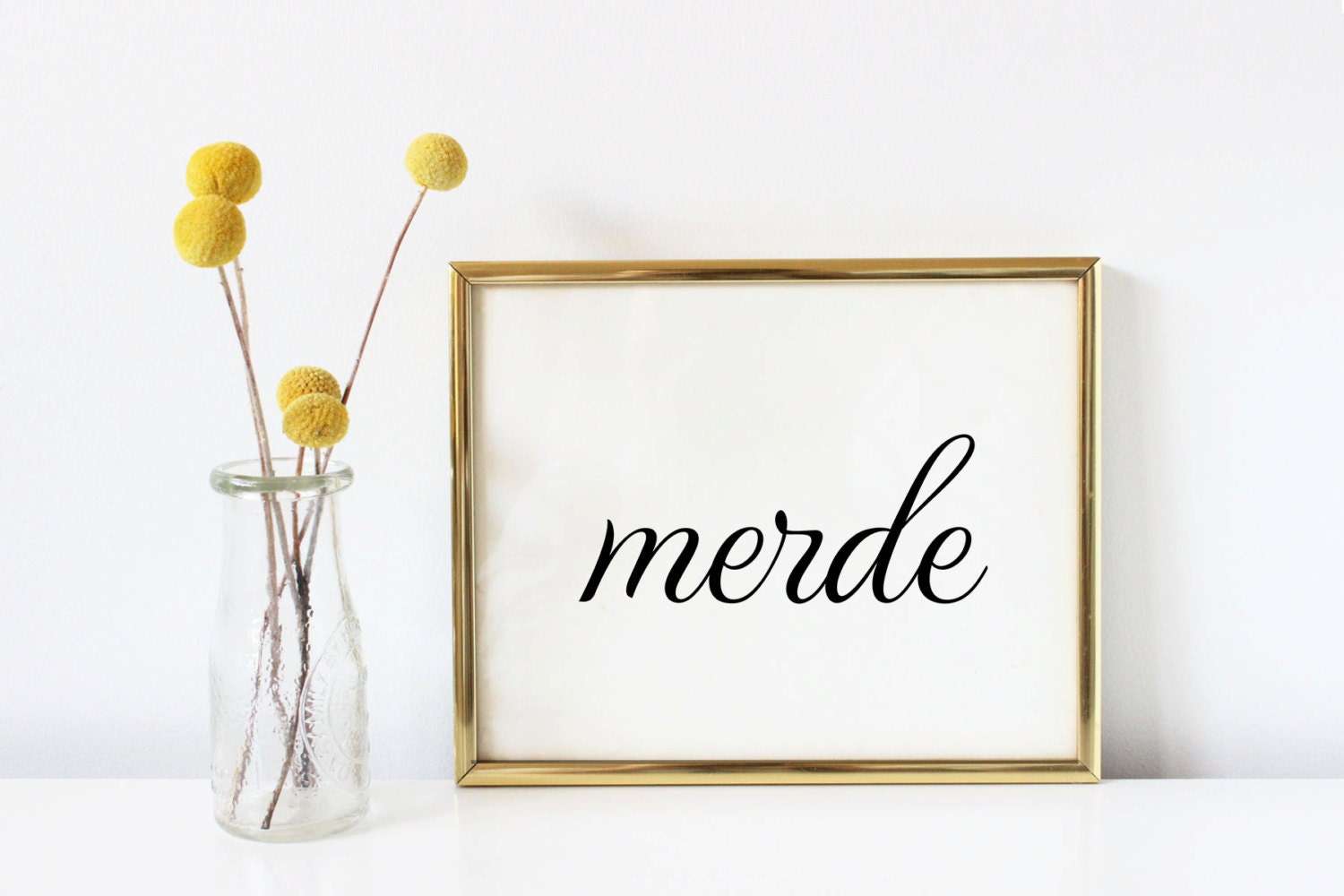 Funny Prints, Merde Sign, Funny Wall Art, Funny Wall Decor, Funny Sign ...