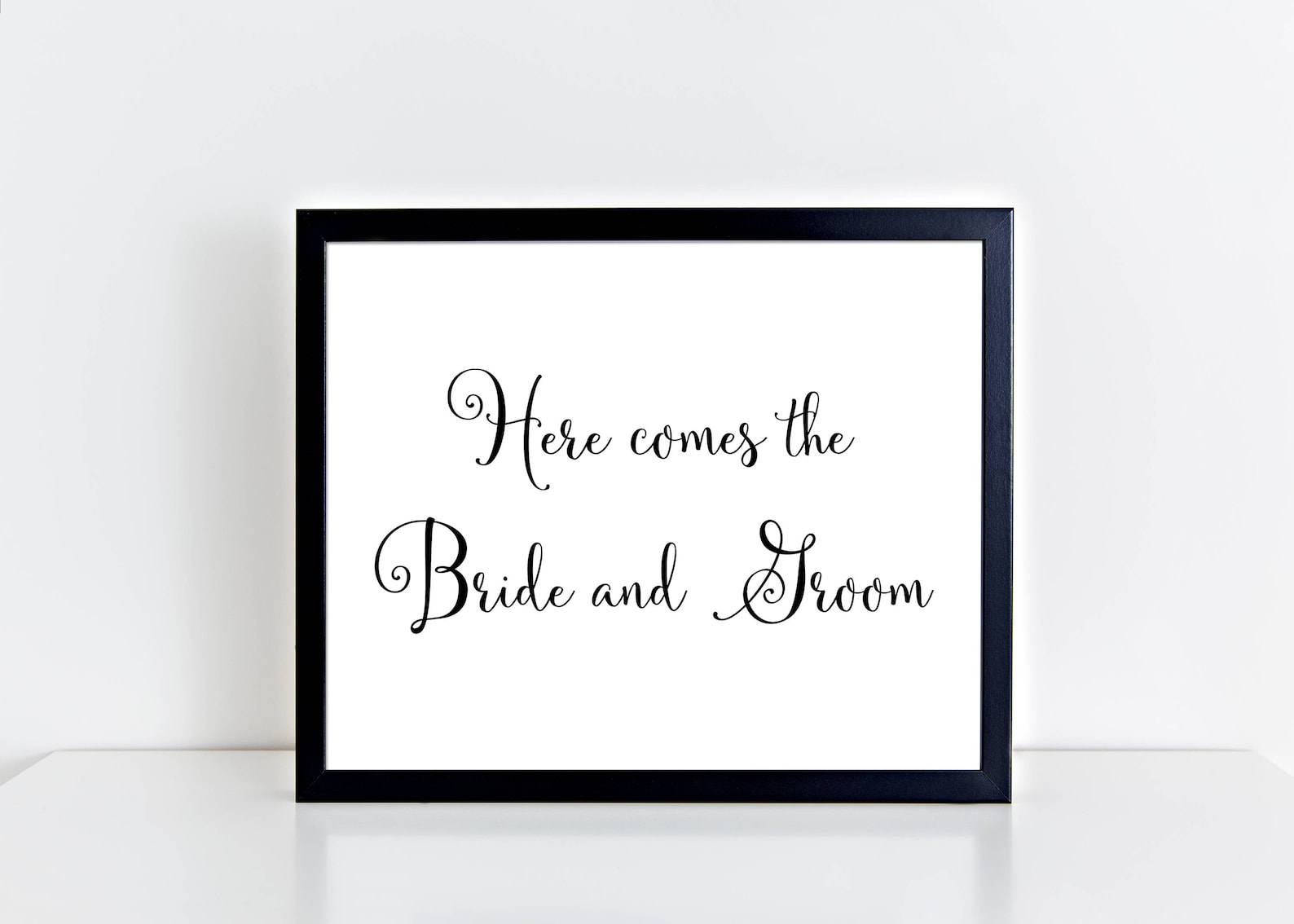Bride and Groom print wedding decoration wedding table sign | Etsy