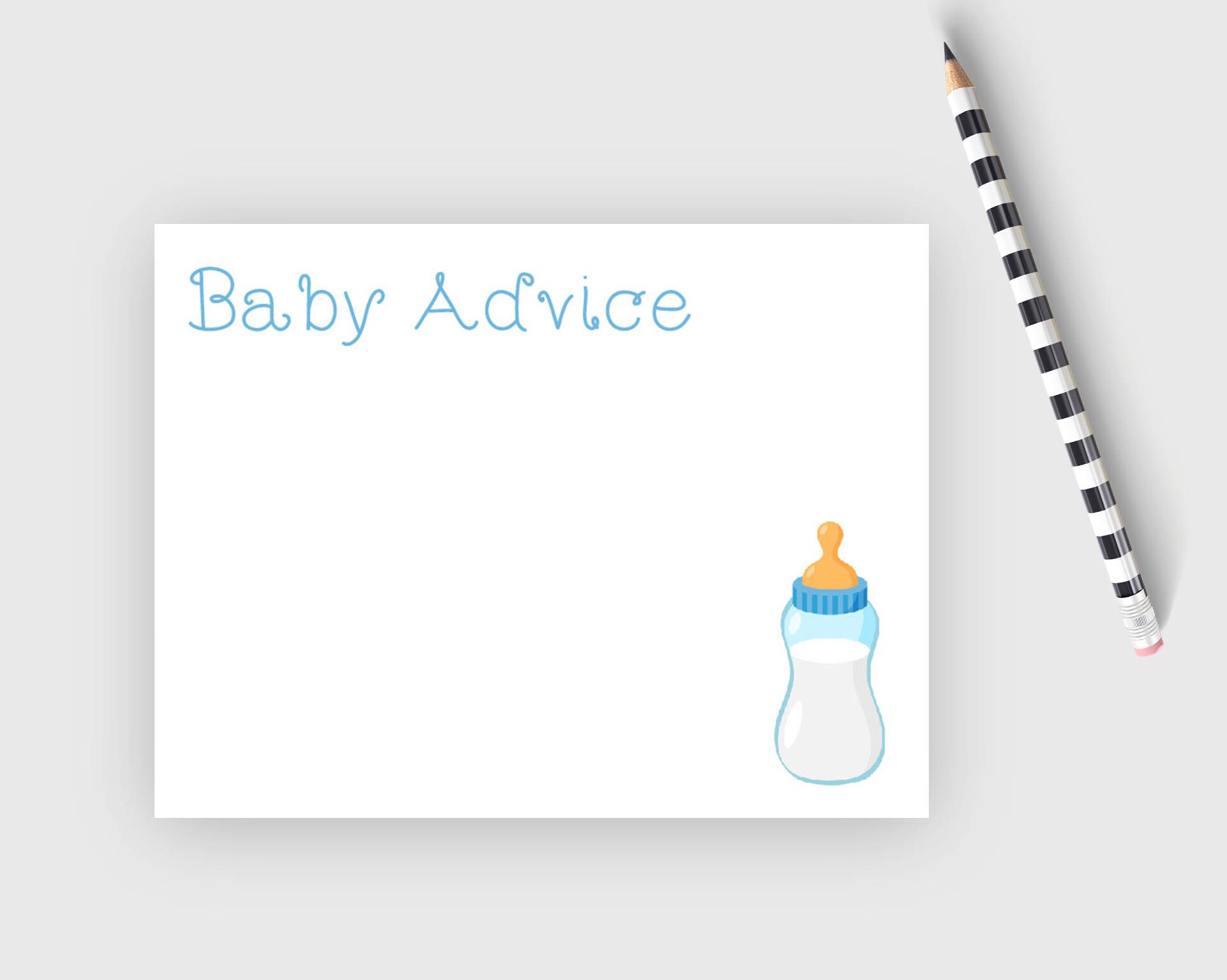 Baby Shower Advice Cards Baby Boy Shower Advice Cards Baby - Etsy