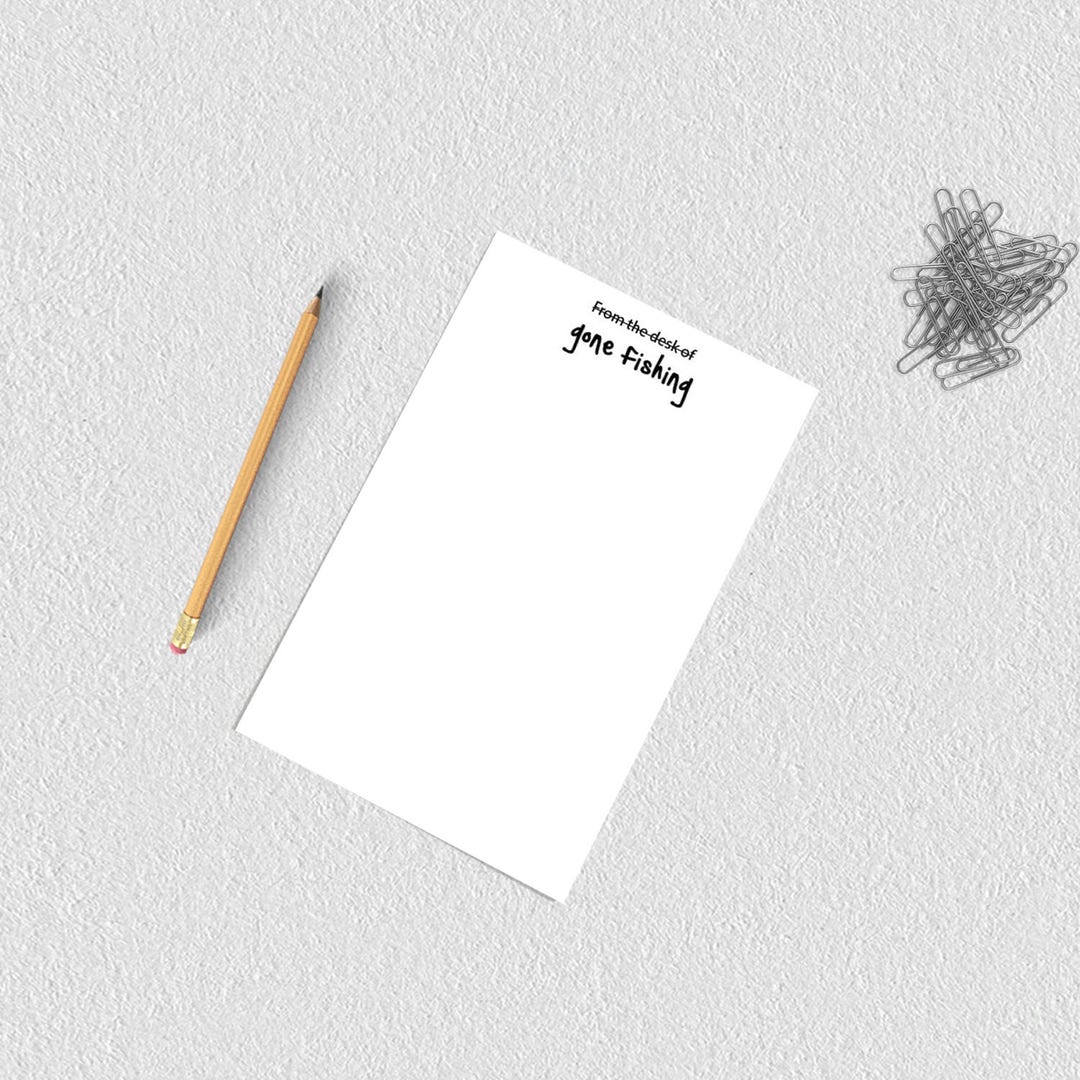 Funny Notepad, Humorous Notepad, Custom Notepad, Notepad Set, Writing ...